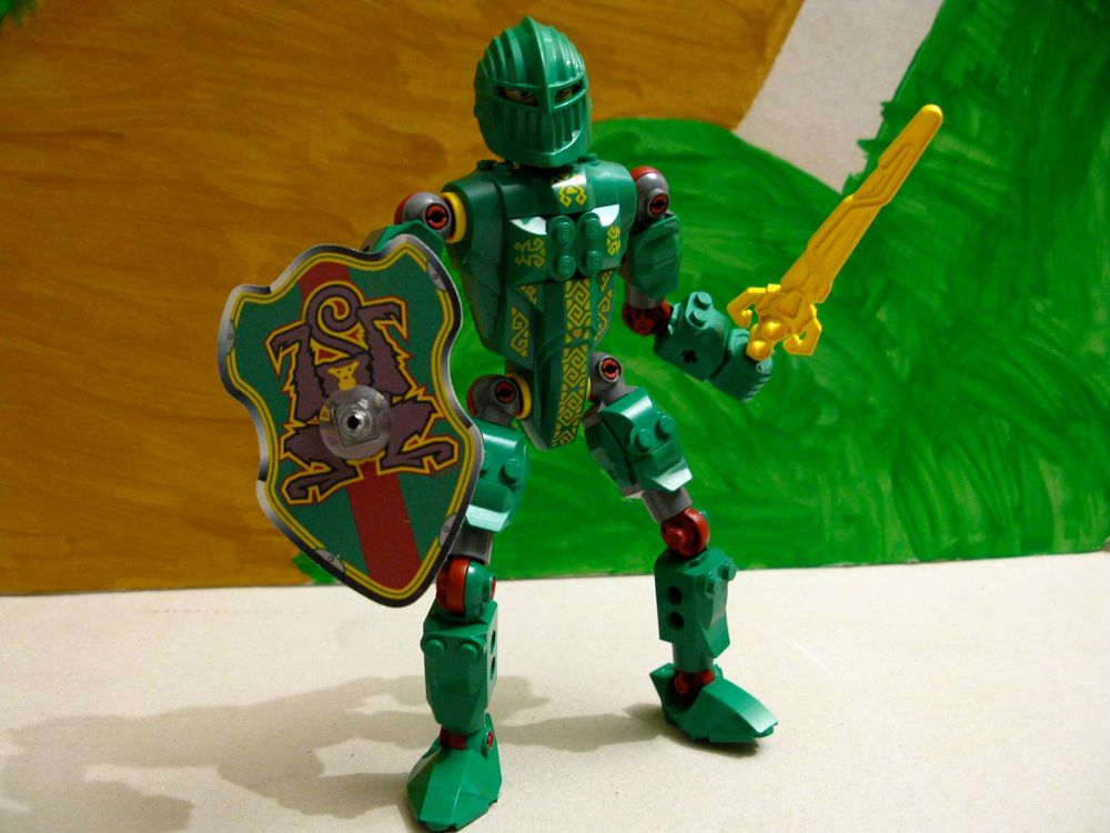 Lego 8772 Ritter Rascus grün mit Anleitung | Kaufen auf Ricardo