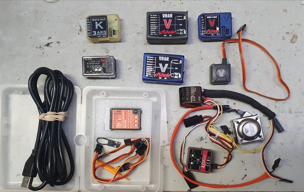 Microbeast Mini VBar VStabi Align 3GX Gyros (Gebraucht) in Bremgarten b ...