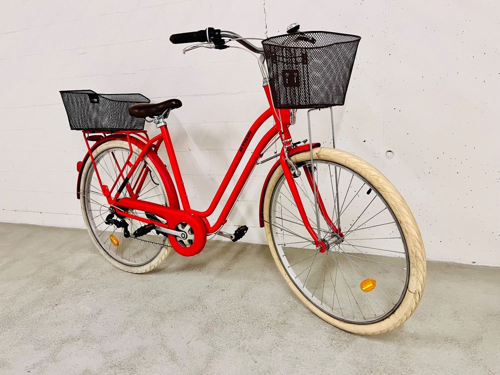 Bwin Damen Velo / City Bike / Elops / Red Love | Kaufen auf Ricardo