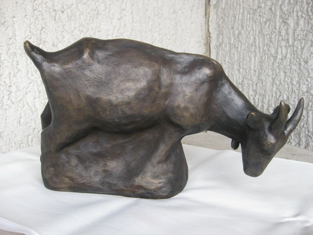 Bronze Ziege (Gebraucht) in Heimberg für CHF 142 – mit Lieferung auf Ricardo kaufen