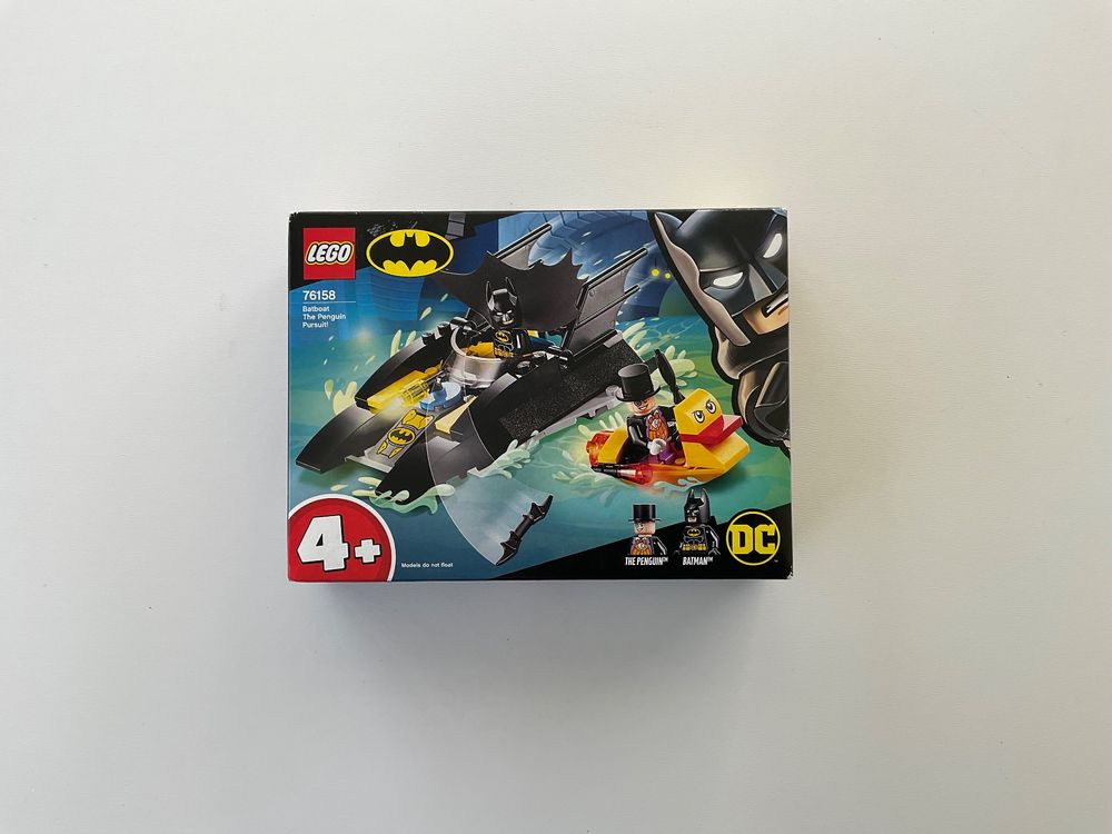 Lego 76158 Super Heroes DC Comics Batboat The Penguin Pursui (Neu und ...