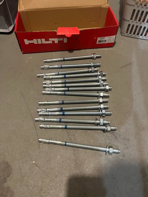 Hilti Bolzenanker HSA Segmentanker HSA M12x225 #2004160 14St (Neu ...