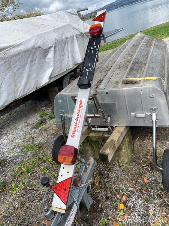 Stüssi B350 Jollenanhänger mit gratis Segeljolle (Gebraucht) in Laax GR für CHF 630 – nur ...