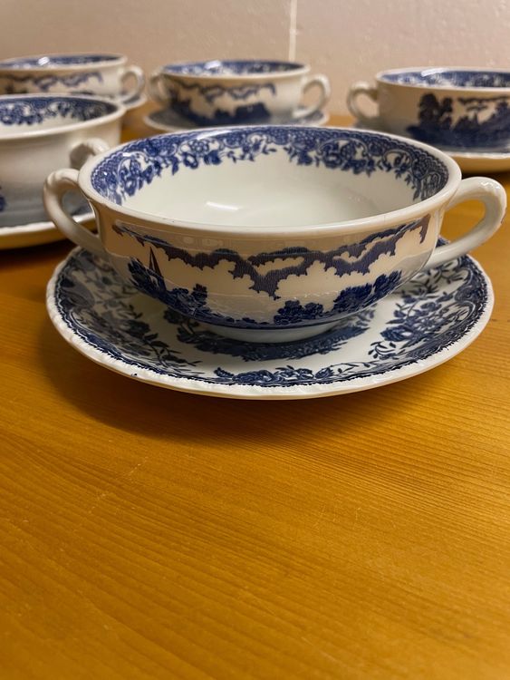 6 Suppentassen, Royal Tudor Ware England (Gebraucht) in für CHF 36 ...