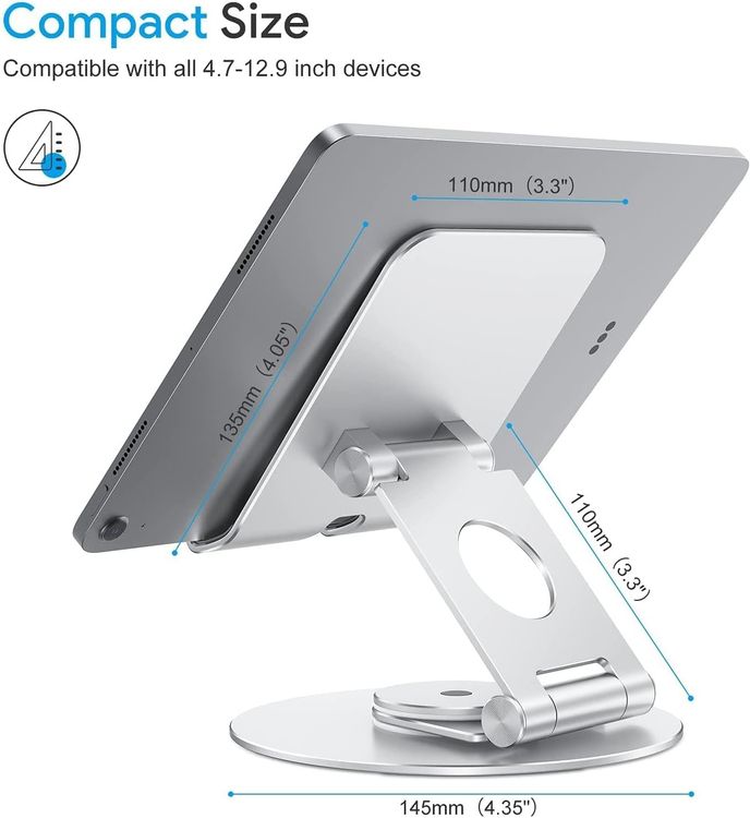 UNIVERSAL HALTERUNG VERSTELLBAR FÜR IPAD, TABLET, HANDY (Neu und ...