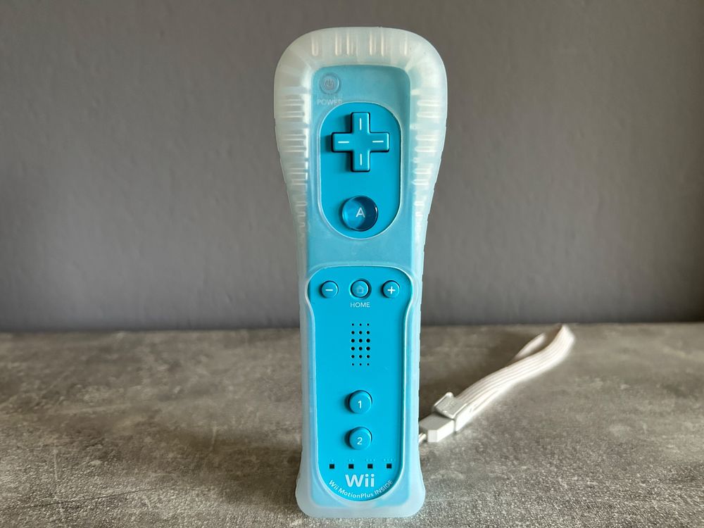 Originaler Controller - Wii U Remote Plus * AQUA BLUE * | Kaufen auf ...