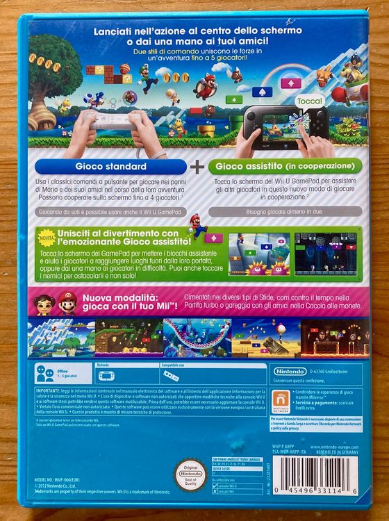 New SUPER MARIO BROS. U - Nintendo Wii U (Neu (gemäss Beschreibung)) in ...