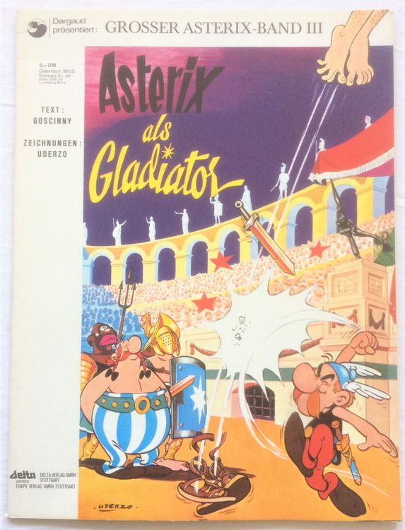 ASTERIX - Band III - Asterix als Gladiator | Kaufen auf Ricardo