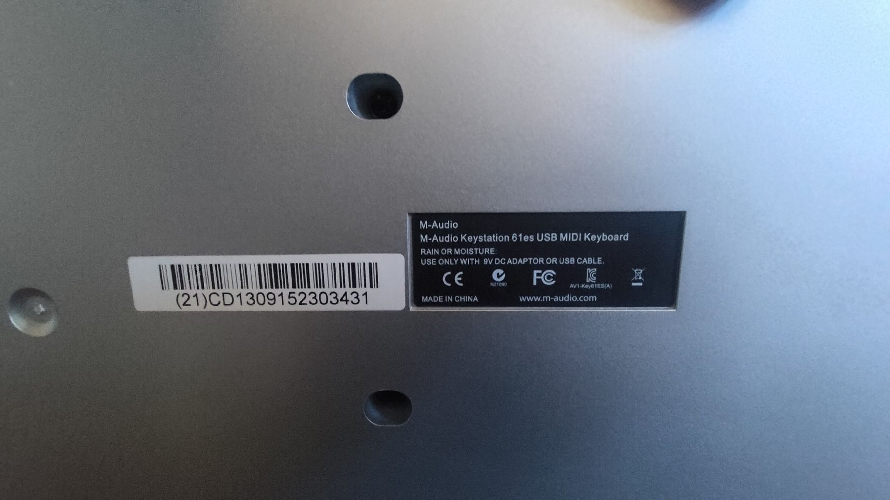 M-Audio Keystation 61 ES USB MIDI Keyboard Controller (Gebraucht) in ...