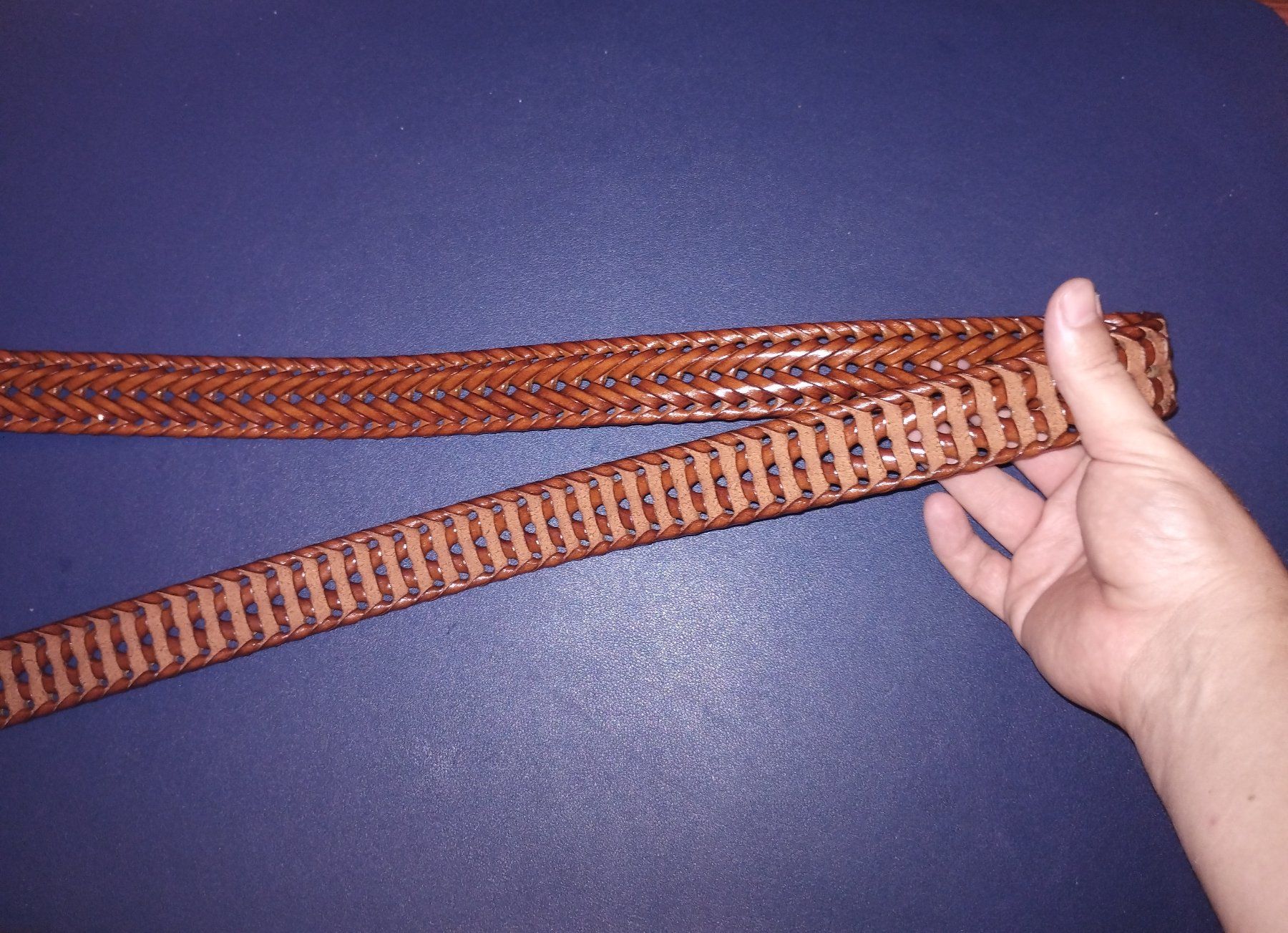 Retro Vintage Ledergürtel für Männer/Frauen Ceinture en cuir (Neu ...