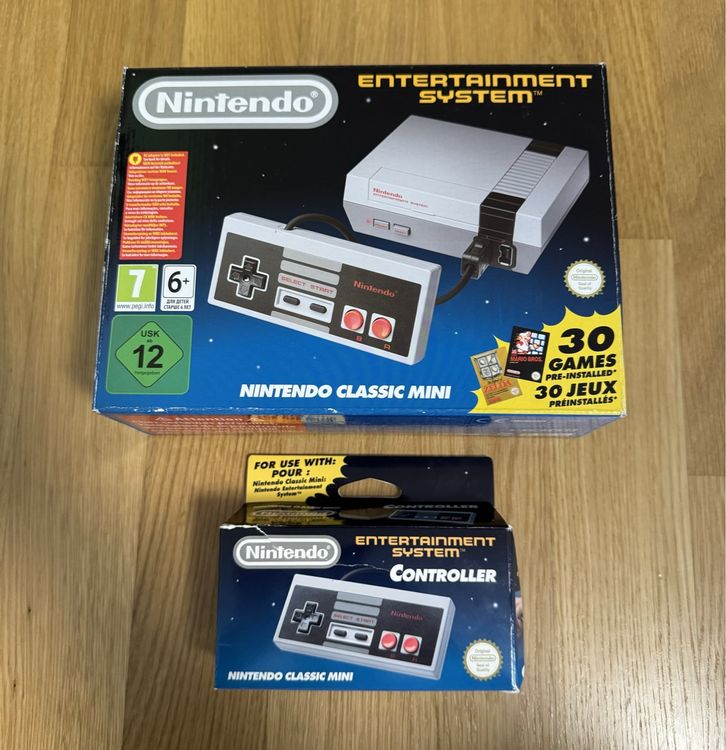Nintendo NES Mini in OVP + zusätzlicher original Controller | Kaufen ...