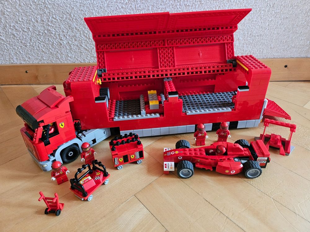 Lego Set 8654, Racers Scuderia Ferrari aus dem Jahr 2005 (Gebraucht) in ...