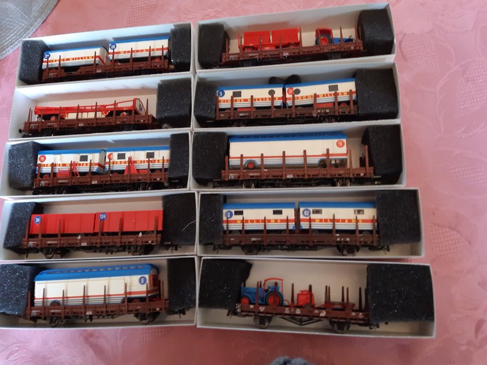 10 Wagons ROCO . H0 | Kaufen auf Ricardo