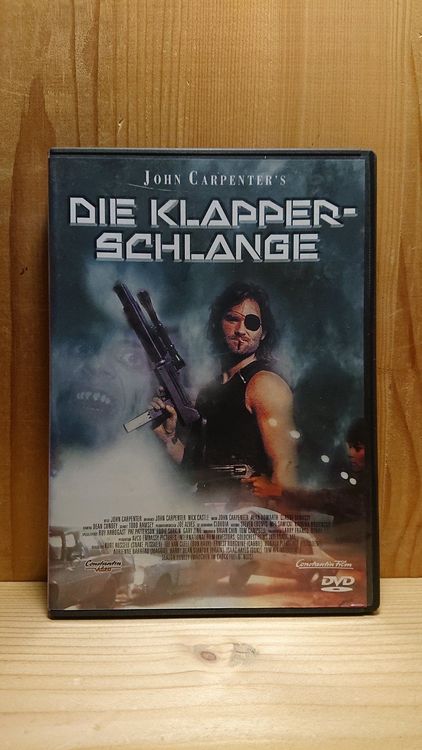 JOHN CARPENTER'S DIE KLAPPERSCHLANGE DVD mit Kurt Russell (Gebraucht) in Wilderswil für CHF 2.5 ...