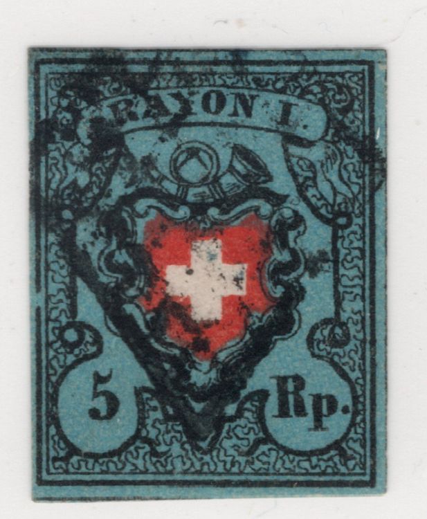 RAYON min seltener Abstempelung GENFER GITTERRAUTE (Gebraucht) in ...