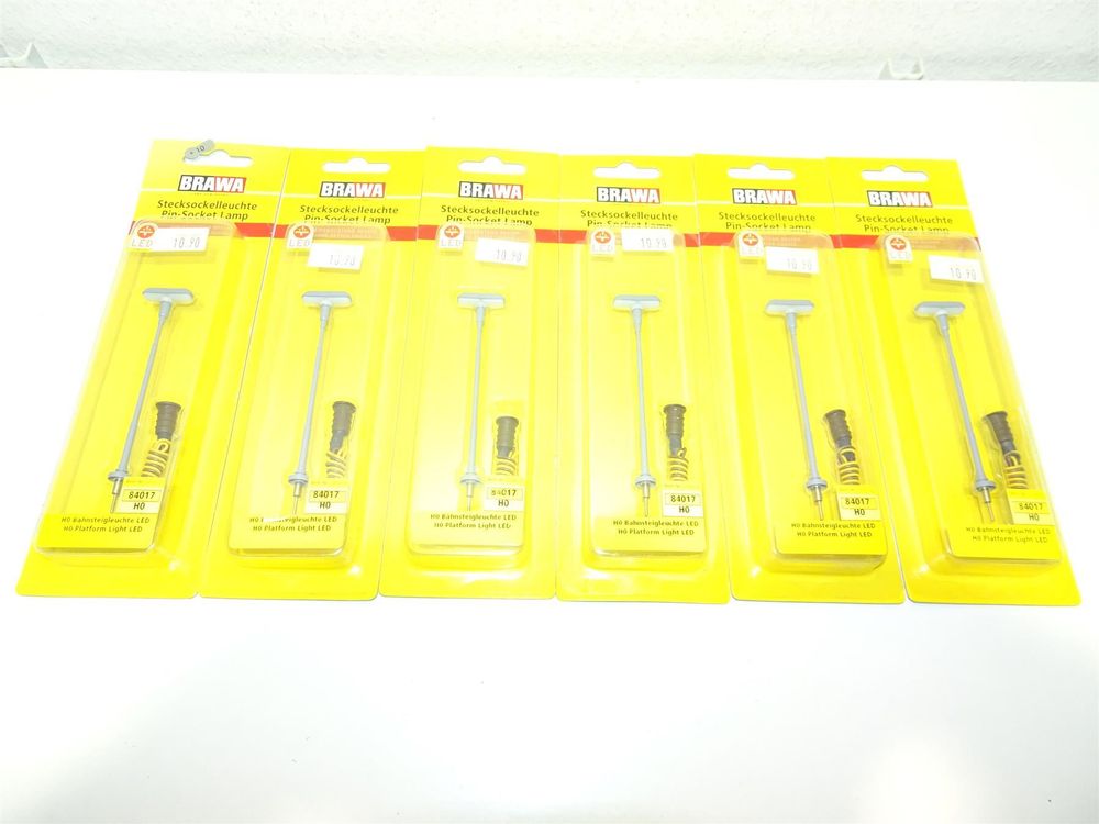 6 Brawa Bahnsteigleuchte Lampe HO 84017 (Gebraucht) in Luzern für CHF ...