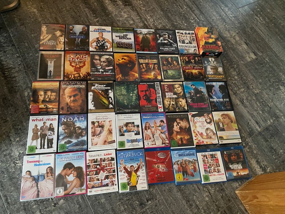 40 DVDs Top Zustand viele Klassiker Filme Action Komödie ... (Gebraucht ...