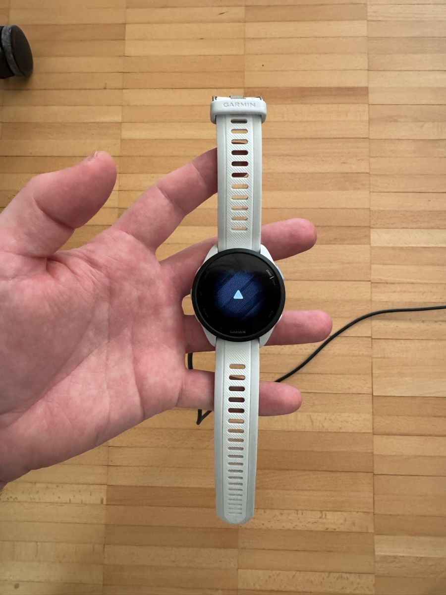 Garmin Forerunner 165 Music GPS Running Watch - White (Neu (gemäss ...