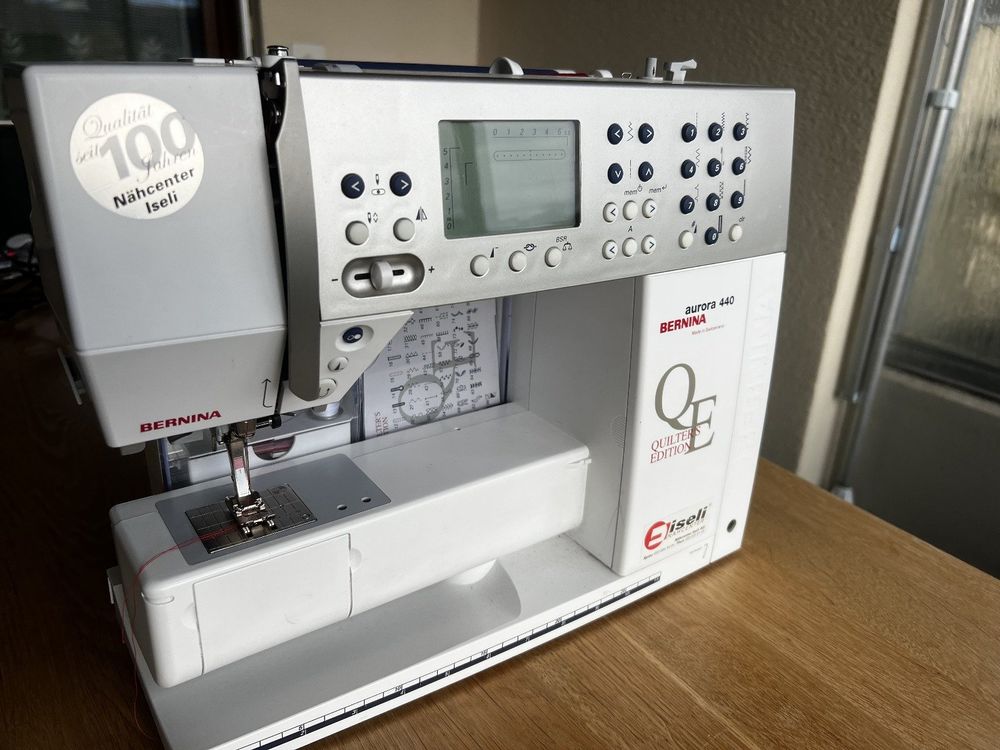 Bernina Aurora 440 QE Nähmaschine - Top Zustand! (Gebraucht) in ...