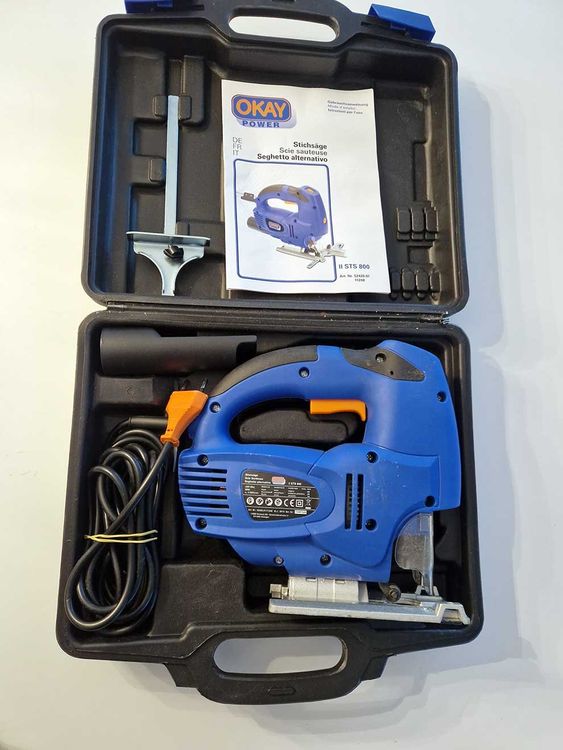 Okay Stichsäge II STS 800 wie neu in Koffer (Neu (gemäss Beschreibung ...