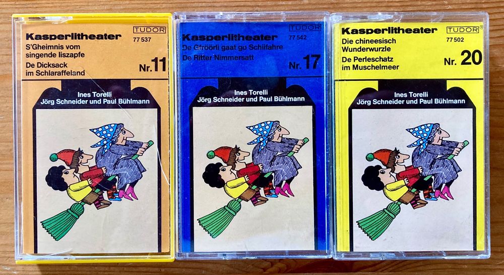 Raritäten: 3x Kasperlitheater (Tudor, 1990) (Gebraucht) in Zürich für CHF 16.3 – mit Lieferung ...