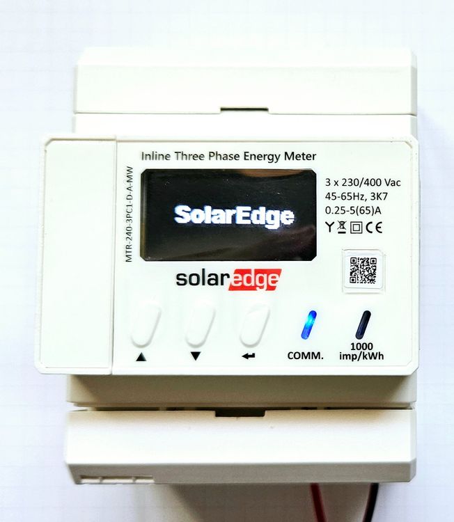 Solaredge Inline Energy Meter (3ph) SE-MTR-240-3PC1-D-A-MW (Gebraucht ...