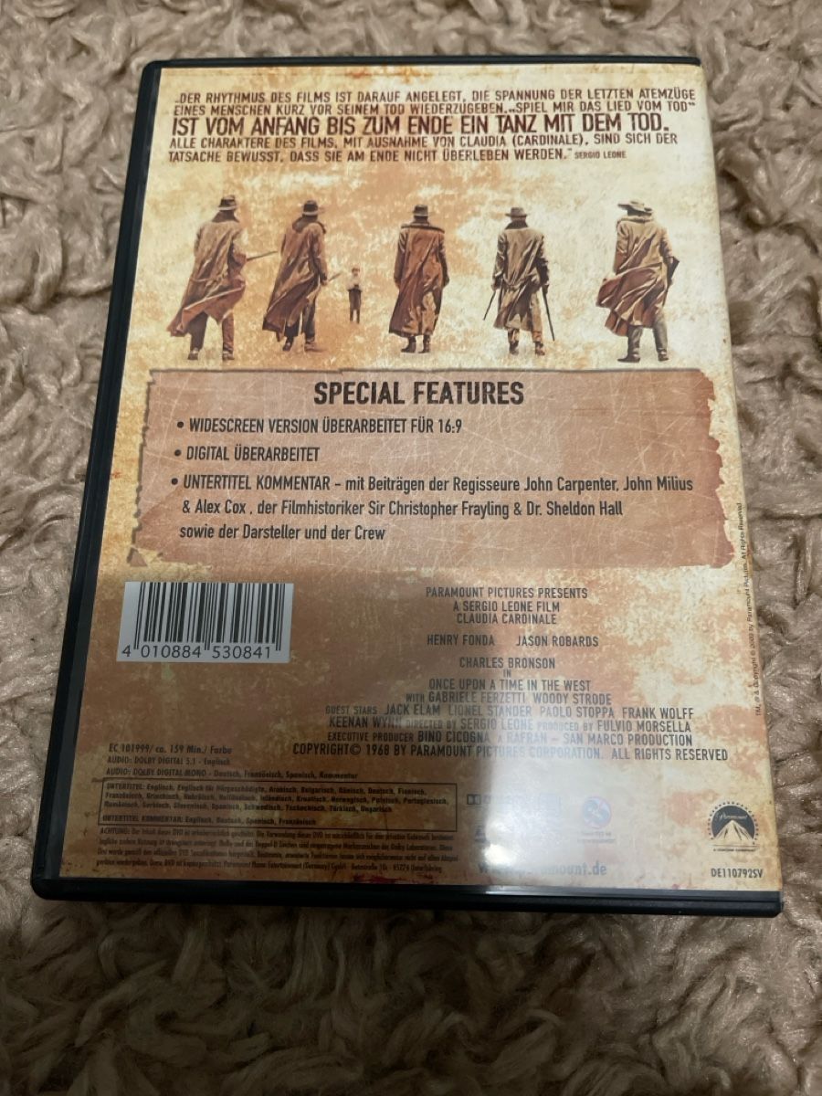 Spiel mir das Lied vom Tod - Western Klassiker DVD Top! (Gebraucht) in ...