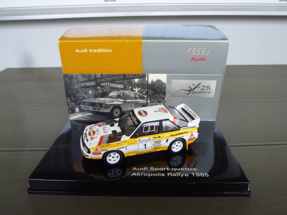 Audi Sport Quattro (Akropolis Rallye 1985) (Neu und originalverpackt ...