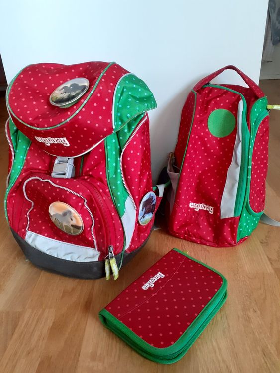Ergobag Schulrucksack Set, mit Etui (Gebraucht) in Wabern für CHF 29 ...