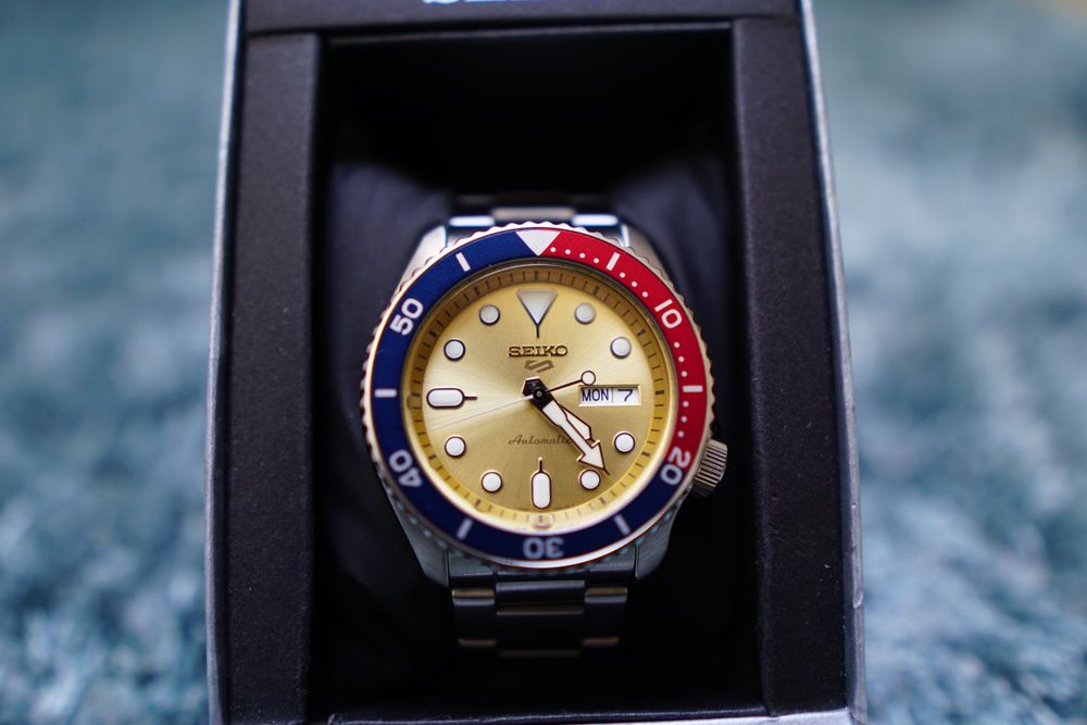 Seiko 5 Sports "Custom Watch Beatmaker" Limited Edition SRPH (Neu und ...