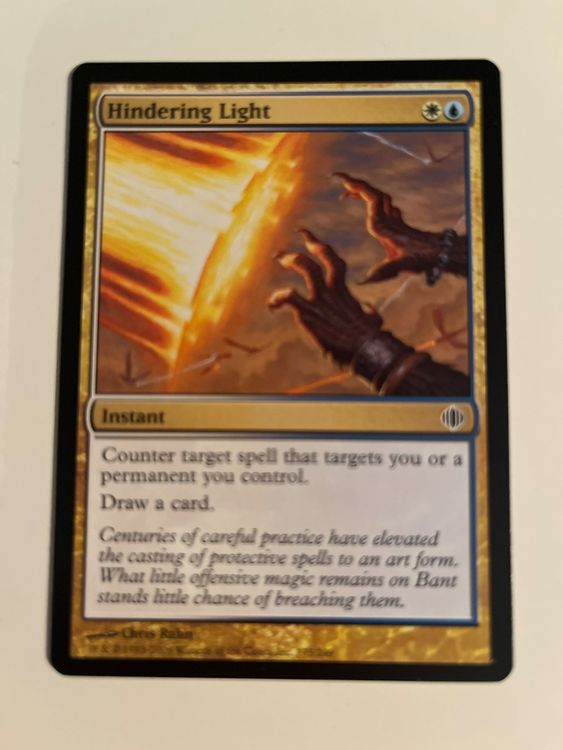 1 x Hindering Light - Magic: The Gathering - MtG (Gebraucht) in Kriens ...