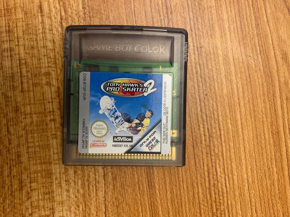 Tony Hawk Pro Skater 2 für Gameboy Color (Gebraucht) in Gebenstorf für ...