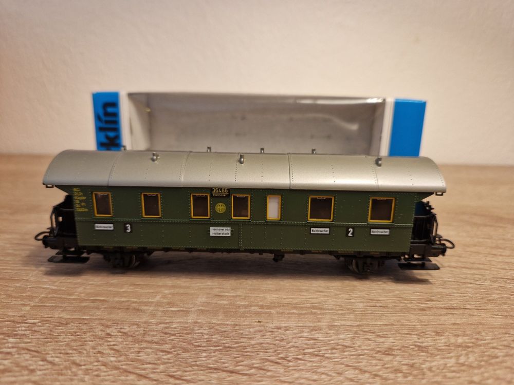 Märklin 4101 Personenwagen 2.Kl DR H0 OVP NEU (Neu und originalverpackt ...