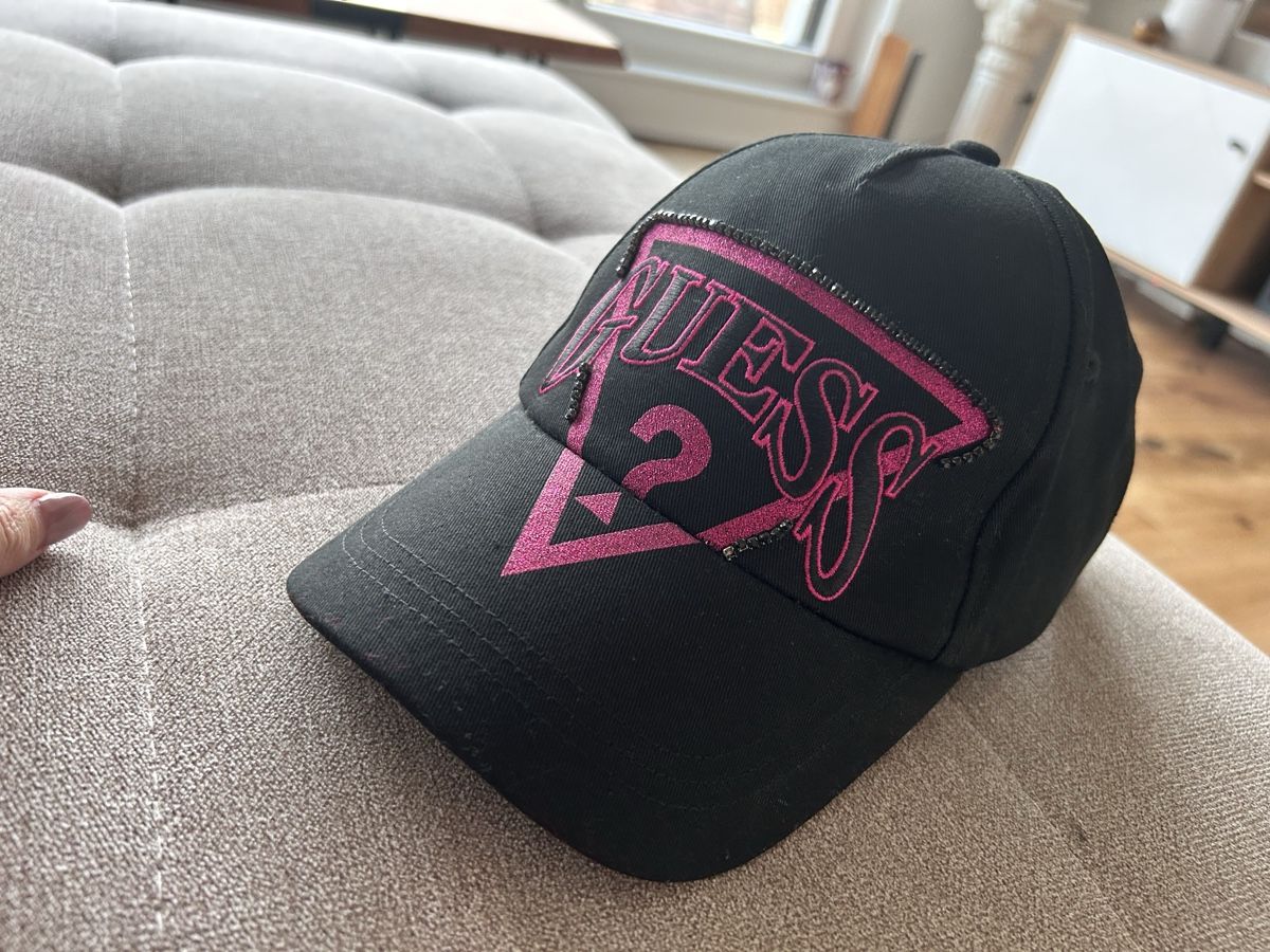 Guess Cap, Schwarz/Pink 🩷Grösse One Size, Top! (Neu (gemäss ...