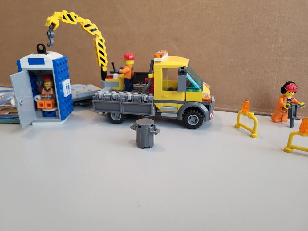Lego Baustellen Truck 60073 WC Kabine Toi Toi (Gebraucht) in Rifferswil ...