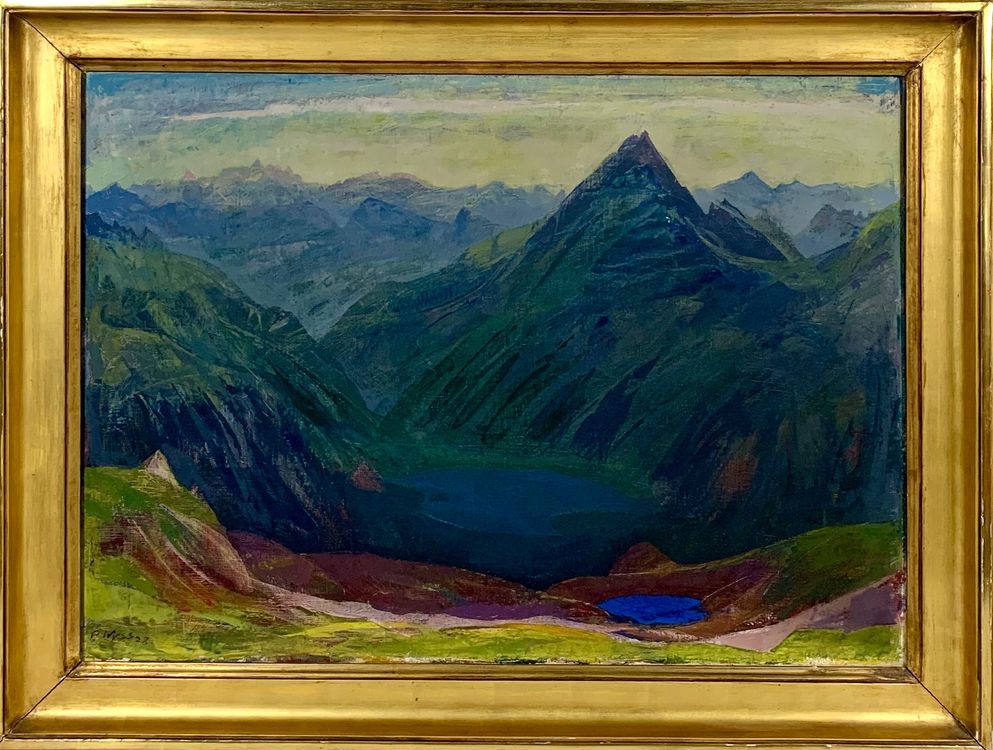 Paul Wyss (1897-1984) Berglandschaft Gemälde (Gebraucht) in Root für CHF 780 – mit Lieferung auf ...