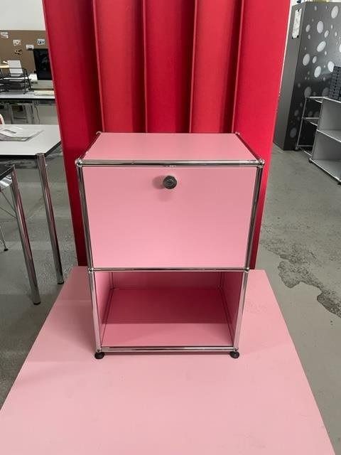 USM Haller Beistellmöbel pink Neu lackiert | Kaufen auf Ricardo