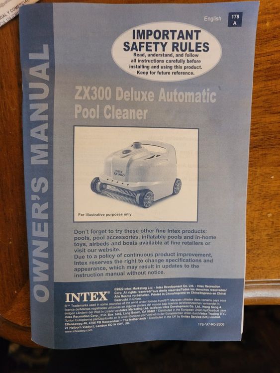 Intex zx300 deluxe automatic pool cleaner / Reiniger | Kaufen auf Ricardo