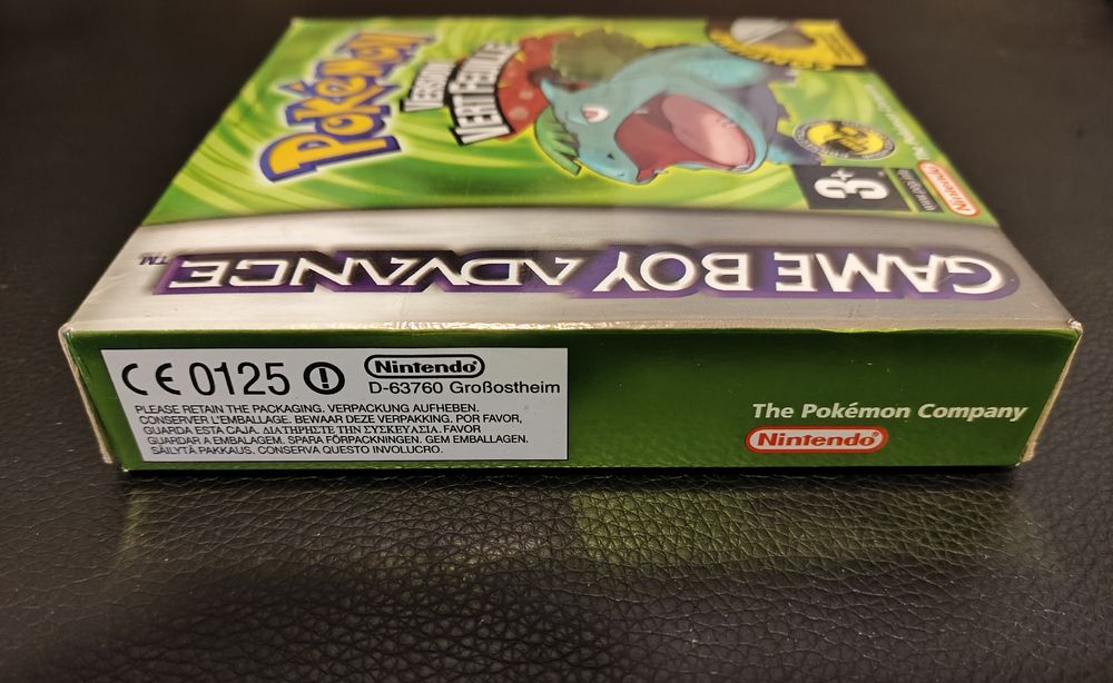 Pokémon version Vert Feuille Nintendo Gameboy Advance (Gebraucht) in ...