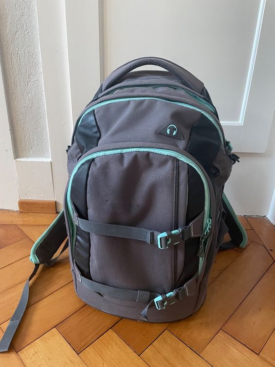 Satch Schulrucksack grau türkis (Gebraucht) in Uzwil für CHF 50 – mit ...