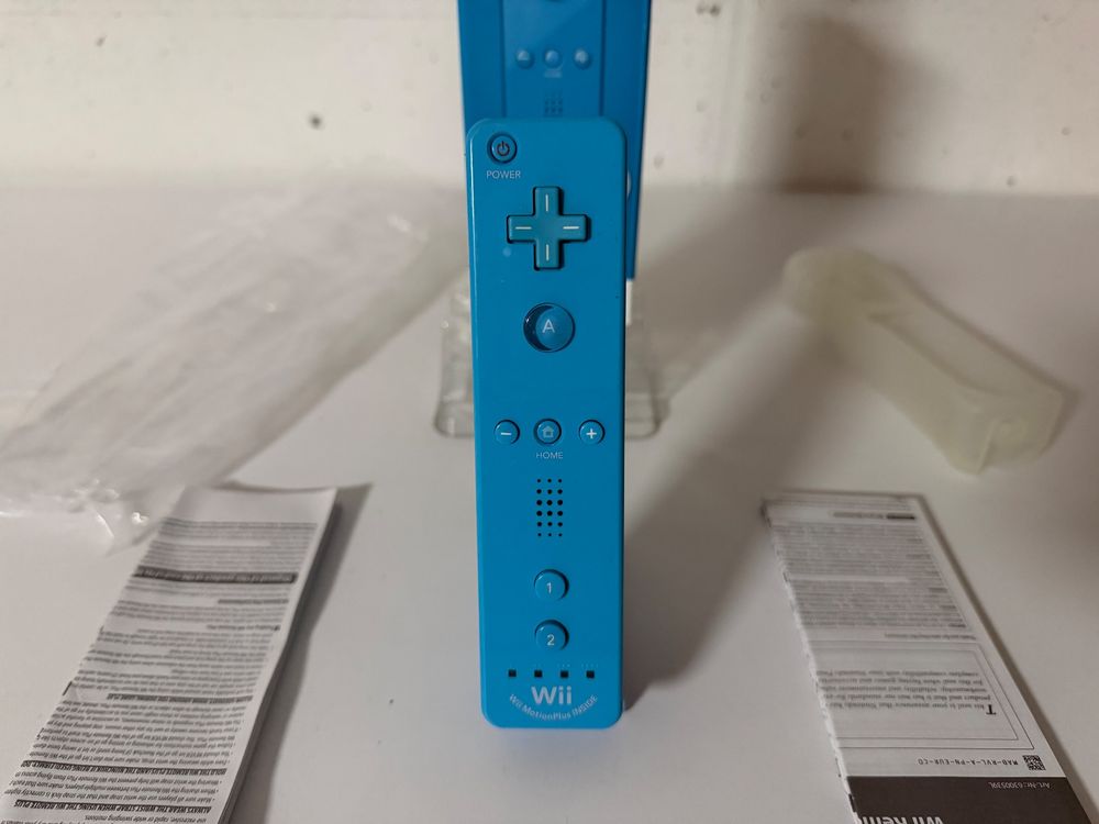 🔥 Nintendo Wii Controller Blau wie neu mit Ovp ab 1.- 🔥 (Neu (gemäss ...