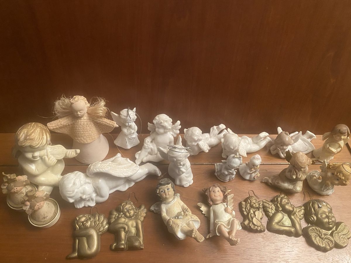 21 Engel Vintage Porzellan, Keramik und Gips🎄👼 (Gebraucht) in Baden für ...