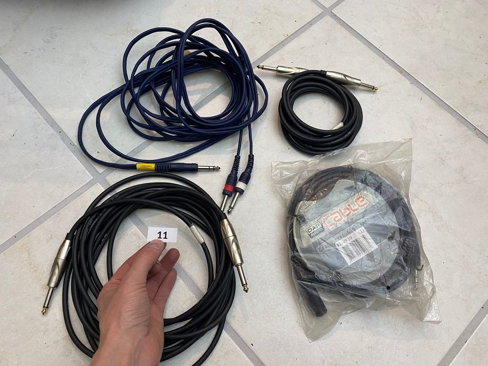 Kabel Jack XLR Chinch Insert Neutrik Pioneer CDJ 3000 Yamaha (Defekt ...