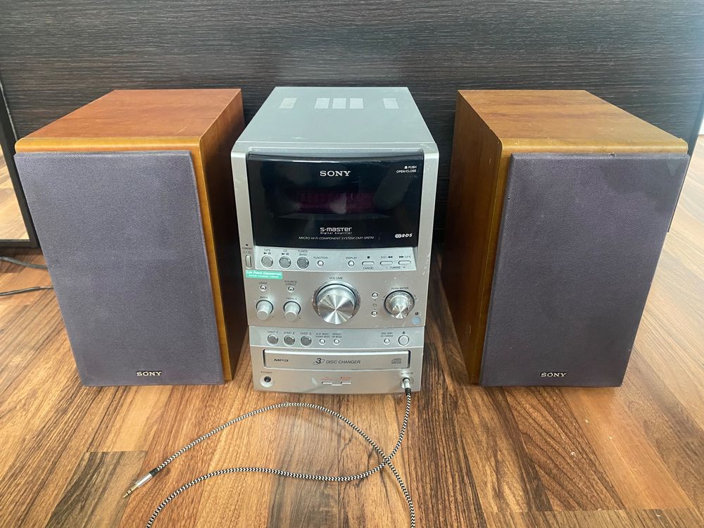 Sony Stereoanlage S-Master CMT-SPZ70 (Gebraucht) in St. Gallen für CHF ...