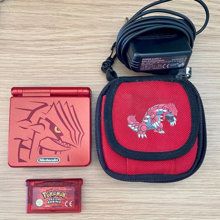 Game Boy Advance SP Limited Edition Rubino | Kaufen auf Ricardo