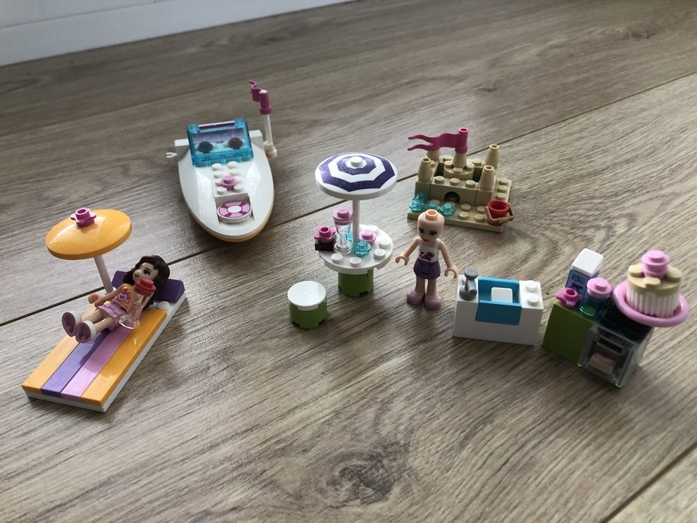 LEGO Friends 3930 et 3937: Cuisine d'été et Plage d’Olivia (D'occasion ...