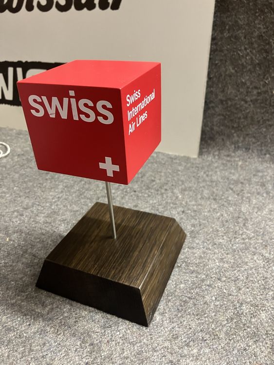 Swiss international Airlines display cube | Kaufen auf Ricardo