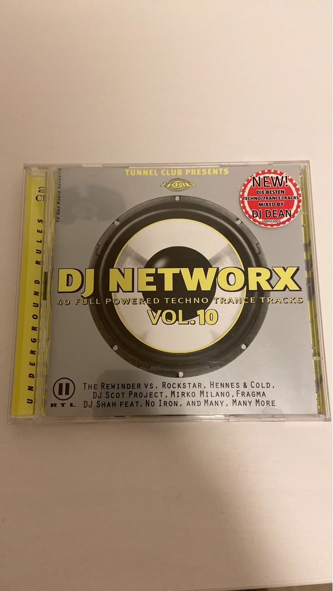 DJ Networx Vol. 10 - Techno Trance CD - DJ Dean Mix (Neu (gemäss ...