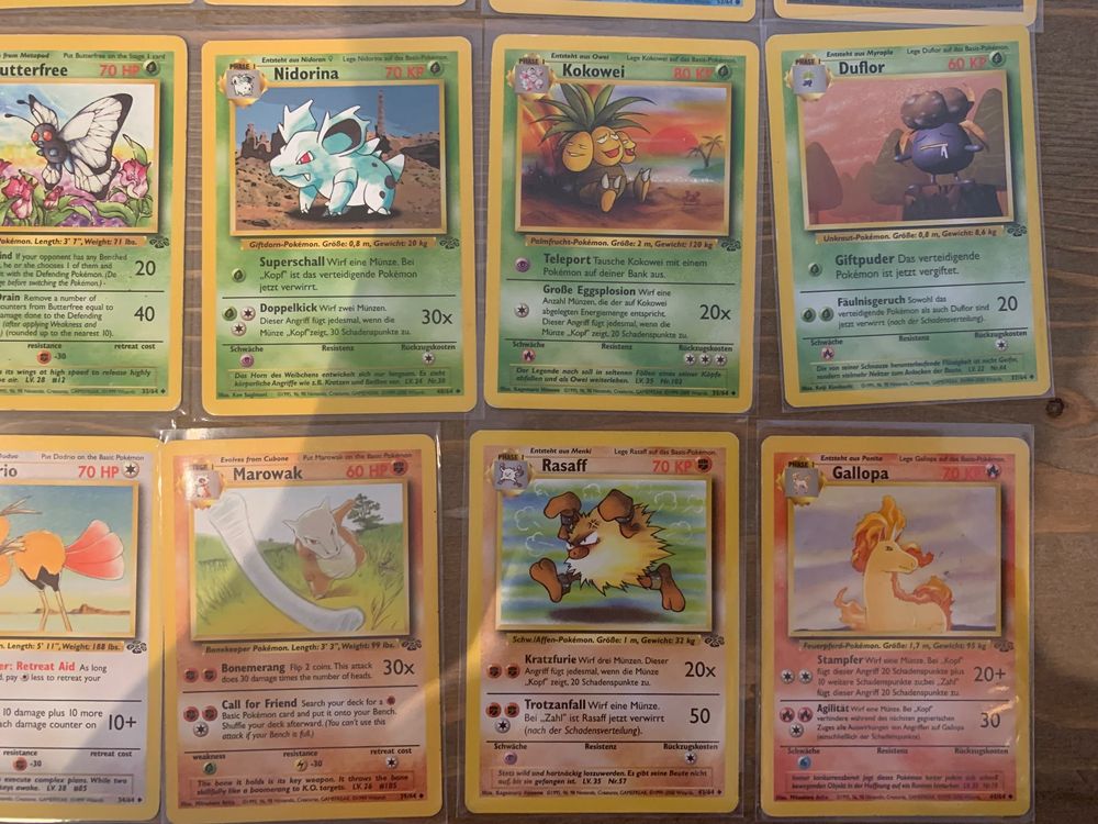 Jungle Common / Uncommon Pokemon diverse Karten | Kaufen auf Ricardo