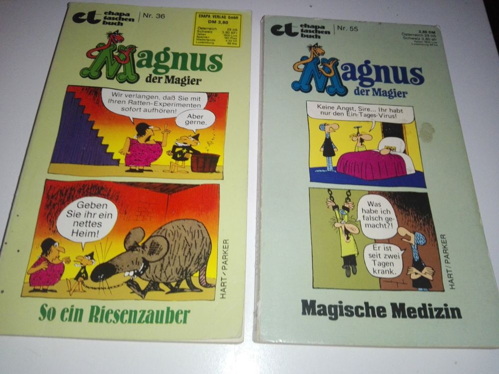 Magnus der Magier (Nr36 Riesenzauber + Nr55 Magische Medizin (Gebraucht) in st.galllen für CHF 9 ...